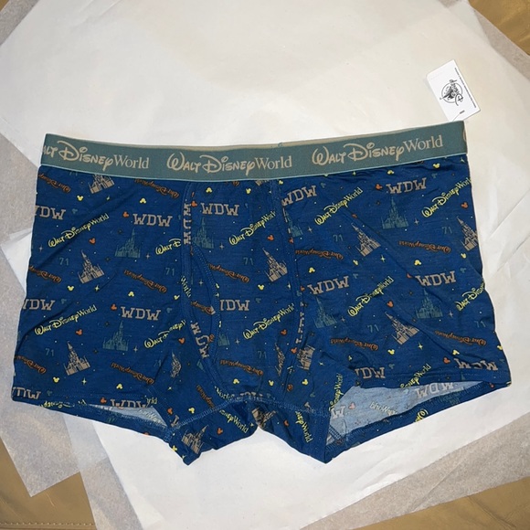 Disney | Underwear & Socks | Walt Disney World Mens Boxer Brief | Poshmark